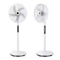 China 16 18 Inch Solar Outdoor Stand Fans Remote Control Rechargeable Floor Fan for sale