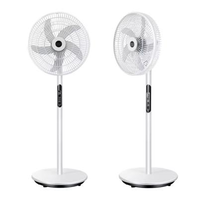 China 16 18 Inch Solar Outdoor Stand Fans Remote Control Rechargeable Floor Fan for sale