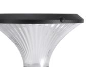 China Solar Pillar Light 50 OSRAM LEDs, 8Ah LiFePO4 Battery, 260LM, IP65 Waterproof for Garden Pillar & Gate Post for sale