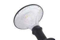 China Solar Pillar Light 50 OSRAM LEDs, 8Ah LiFePO4 Battery, 260LM, IP65 Waterproof for Garden Pillar & Gate Post for sale