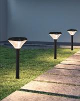 China Solar Garden Light with Timer & Light Control 3 Color Temps, 2-3 Rainy Days Backup – Perfect for Pathway, Patio & Yard for sale