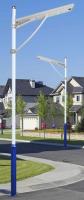 China Light Up Your Streets with Clean Energy Solar Street Light with 200LM/W Efficacy, Auto On/Off, IP65 Waterproof for sale