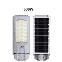 China ABS Shell Lamp 300w 400w 500w Outdoor Waterproof Solar LED Street Light Outdoor Solar Light Lamp for sale