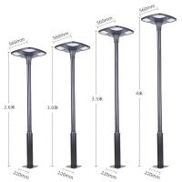 China All-in-One Solar Garden Light – No Wiring, Dual Color Temps, 45Ah LiFePO4, IP65 Waterproof, 2338LM Brightness for sale