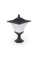 China Garden Yard Pathway Solar Bollard Light IP65 Waterproof LED Outdoor Lawn Lamp Warm White Landscape Lighting for sale
