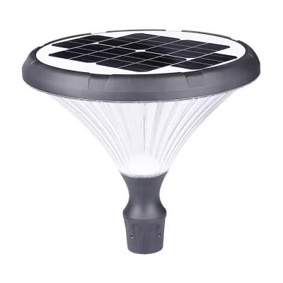 China Smart Solar Garden Light with Dual Color Temps – No Wiring, 16Ah Battery, Φ76mm Pole Mount for sale