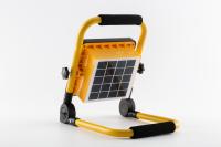 China Outdoor Portable 50W & 100W IP65 Waterproof LED Solar Rechargeable Camping Light for sale
