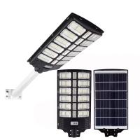 China IP66 Rated Solar Street Light High Power LED 180W/240W/300W ABS All One Street Lamp App Control Lamp for sale