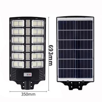 China IP66 Rated Solar Street Light High Power LED 180W/240W/300W ABS All One Street Lamp App Control Lamp for sale