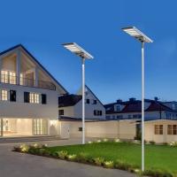 China All-in-One Solar Street Light – No Wiring, 300 LEDs, 10000LM, 50Ah Battery, Die-Cast Aluminum Housing, IP65 Waterproof for sale