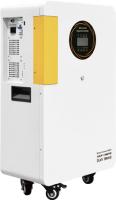 China 48V 6KW Off-Grid Inverter | 16KWH LiFePO4 Battery, 9000W MPPT, 6000 Cycles, Mobile Roller for sale