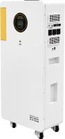 China 48V 6KW Off-Grid Inverter | 16KWH LiFePO4 Battery, 9000W MPPT, 6000 Cycles, Mobile Roller for sale