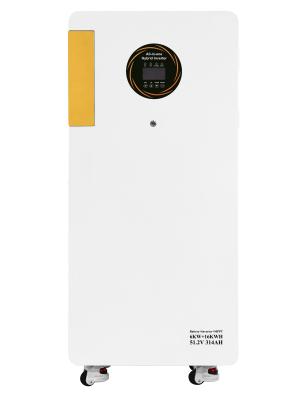 China All-in-one hybrid solar storage station, ideal off-grid backup power for villa and resort outdoor lighting usage for sale