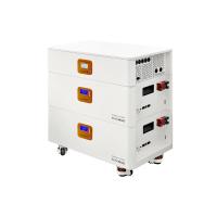 China Horizontal Stacked Solar Storage System 12kW+300/600/900/1200Ah BMS MPPT  RS232/RS485/CAN for sale