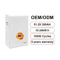 China Household Wall Mount Lithium Iron Phosphate Storage Battery Multi Communication Ports Fit Most Hybrid Solar Inverters for sale
