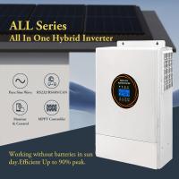 China 6KW All In One Hybrid Solar Inverter Pure Sine Wave MPPT Controller Support Battery-Free Operation for sale