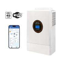China 6KW All In One Hybrid Solar Inverter Pure Sine Wave MPPT Controller Support Battery-Free Operation for sale