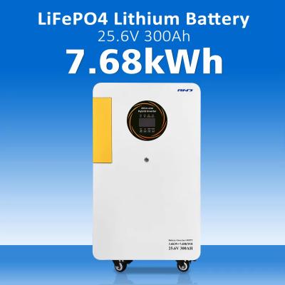 China Hybrid Grid Solar Inverter System 3.6kW Output with 6kWh LiFePO4 Battery Storage for Residential All-in-One ESS for sale