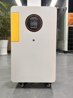 China 3.6KW&7.68KWH all in one machine 24V 3.6KW Hybrid inverter +7.68 KWH battery pack Equipped with a mobile roller for sale