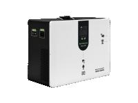 China 1000W 2000Wh Wall Hang Solar Power Station LiFePO4 Pure Sine Wave MPPT Inverter Battery Module AC DC Fault Protection AU for sale