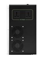 China 1000W 2000Wh Wall Hang Solar Power Station LiFePO4 Pure Sine Wave MPPT Inverter Battery Module AC DC Fault Protection AU for sale