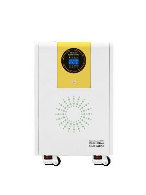 China All in One Hybrid Energy Storage System 12KW 32KWh 51.2V 628Ah LiFePO4 Battery Built-in MPPT Solar Inverter for sale