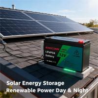 China 12V 100Ah LiFePO4 Battery, 8000+ Cycles, Bluetooth Monitor. Perfect for Solar, RV & Home Off‑Grid Energy Storage. for sale