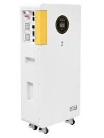China 6KW 16KWh All‑in‑One Movable ESS,51.2V LiFePO4 Battery,MPPT Solar Input,Long‑life Cycles Off‑Grid Home Energy Backup for sale