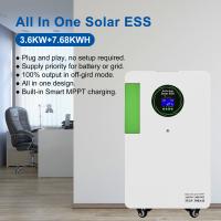 China US Standard 3.6KW  All-in-One Energy Storage – 7.68KWH LiFePO₄, 120V Output, 10,000 Cycles for sale