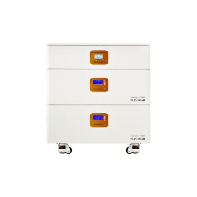 China Household Stackable Hybrid Grid AC Energy Storage Inverter 51.2V 30-40KW CAN Communication Lithium Iron Phosphate Battery for sale