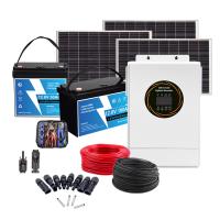 China 3.6KW 24V Hybrid Solar Inverter 100A MPPT Charger Pure Sine Wave, Max 500VDC PV Input, Support LiFePO4 RS485/CAN Communication, Work Without Battery for sale