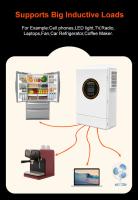 China 3.6KW 24V Hybrid Solar Inverter 100A MPPT Charger Pure Sine Wave, Max 500VDC PV Input, Support LiFePO4 RS485/CAN Communication, Work Without Battery for sale