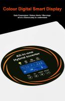 China 3.6KW 24V Hybrid Solar Inverter 100A MPPT Charger Pure Sine Wave, Max 500VDC PV Input, Support LiFePO4 RS485/CAN Communication, Work Without Battery for sale