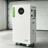 China 7.2KVA/7.2KW US Split‑Phase All‑in‑One Hybrid Solar Energy Storage System 16KWh Lithium‑ion Battery Dual MPPT 90‑450VDC 120/240VAC 60Hz With Mobile Roller for sale