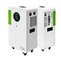 China 3.6kW Hybrid Inverter with 7.68kWh Battery Pack and Mobile Rollers for Home Energy Storage System for sale
