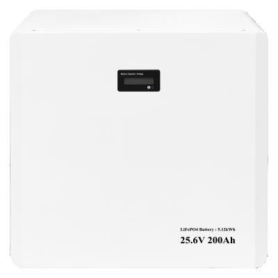 China 25.6V Wall‑Mounted LiFePO4 Battery 100Ah/200Ah, Solar Home Energy Storage with Built‑in Smart BMS for sale