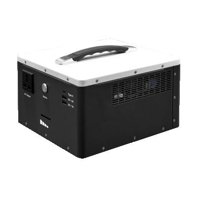 China 300W All-in-one Solar Power Station, 0.65kWh LiFePO4 Battery, Built-in MPPT, 110V 60Hz Pure Sine Wave AC Output for sale