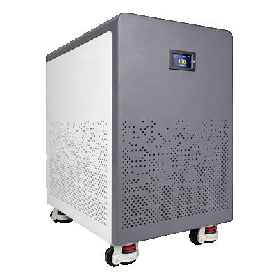 China 51.2V 680Ah LiFePO4 Battery 35kWh Large‑Capacity Home Solar Energy Storage Battery With LCD & Casters for sale