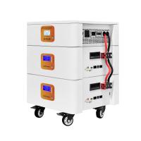 China Horizontal Stackable 3.6kW Off‑Grid Solar Storage System LiFePO4 All‑in‑One Home Energy Backup Power Supply for sale