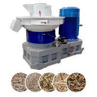 China 1.5T 2T Wood Pellet Machine 560 Vertical Ring Die Pellet Mill for sale