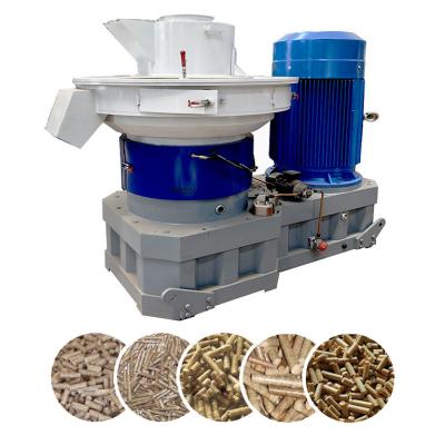 China 1.5T 2T Wood Pellet Machine 560 Vertical Ring Die Pellet Mill for sale