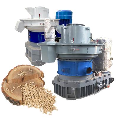 China Wood Pellet Press Vertical Ring Die Double Layer Biofuel Pellet Mill for sale