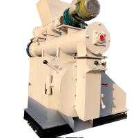 China 2pcs Roller Animal Feed Pellet Machine 1T/H Frequency Control for sale