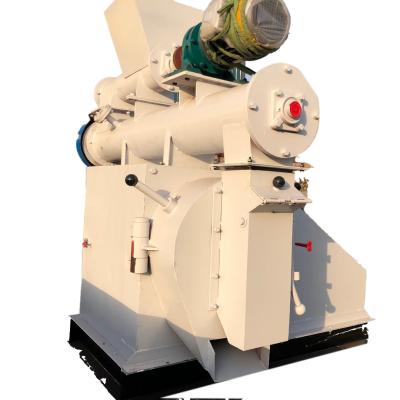 China 2pcs Roller Animal Feed Pellet Machine 1T/H Frequency Control for sale