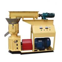 China SKJ2-300 1000kg/H Grass Pellet Making Machine 30KW Flat Die Pellet Machine for sale