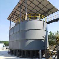 China 30T 380V Organic Fertilizer Fermentation Equipment 6M Height for sale