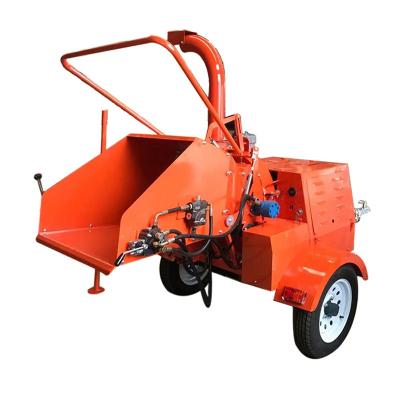 China 11CBM/H Small Diesel Engine Mobile Wood Chipper DWC-22 Disc Type for sale