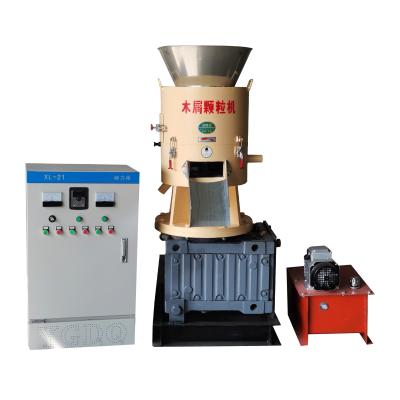 China SKJ550 45KW Flat Die Type Biomass Wood Sawdust Pelletizer for sale