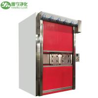 China Customized 1100W Cleanroom Air Shower 201 Stainless Steel Powder Coating for sale