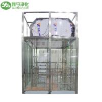 China Customized G4 Cleanroom Air Shower Full Toughened Glass Wall Z Type 380V 50Hz for sale